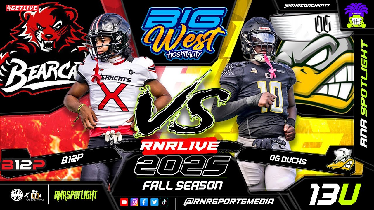 OG DUCKS VS B12P BEARCATS | 13U | BIG WEST Hospitality - YouTube