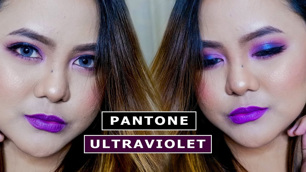 Pantone 2018 Ultraviolet Makeup Tutorial | AS TOLD BY JULZ - YouTube