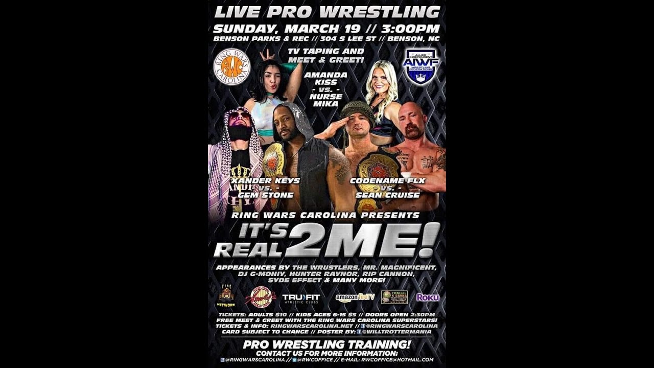 Ring Wars Carolina | "It's Still Real To Me!" from Benson, NC - YouTube