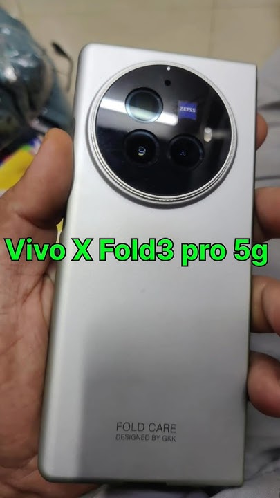 "Vivo X Fold 3 Pro 5G Smartphone Unboxing: The Ultimate Foldable Experience!" 50+64mp camera # ...