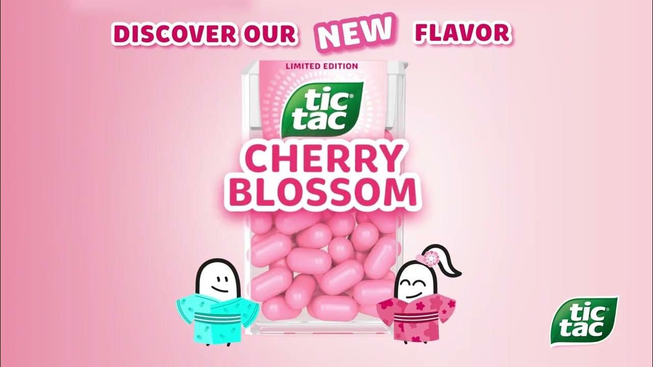 Discover the new Tic Tac Cherry Blossom flavor and win! - YouTube