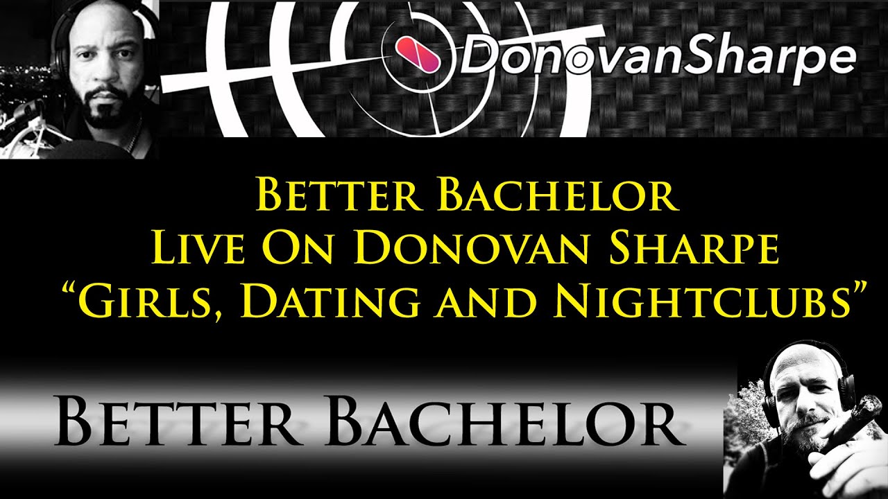 My guest spot on Donovan Sharpe's show here on YouTube. We talk dating ...
