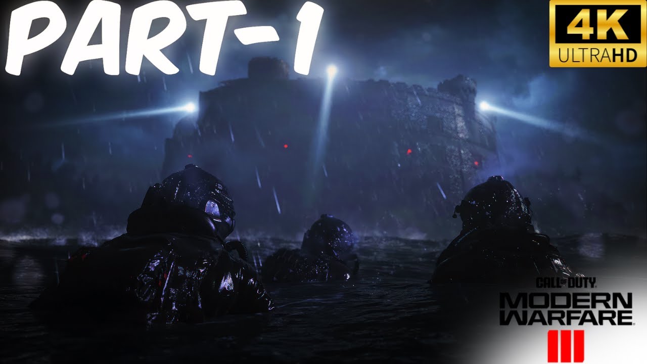 Modern Warfare 3 Gameplay & Walkthrough On PS-5 [4K UHD 60FPS]: INTRO ...