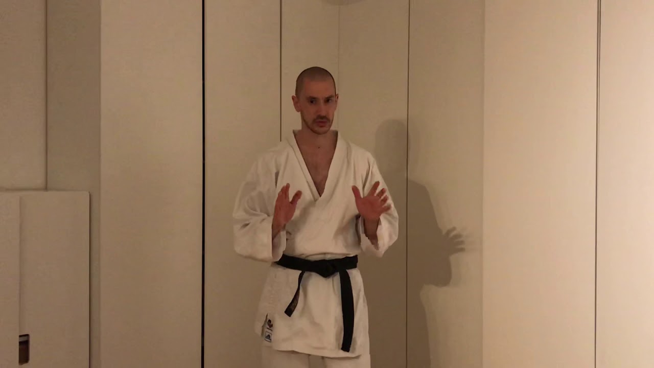 Karate training 17-4 English version - YouTube