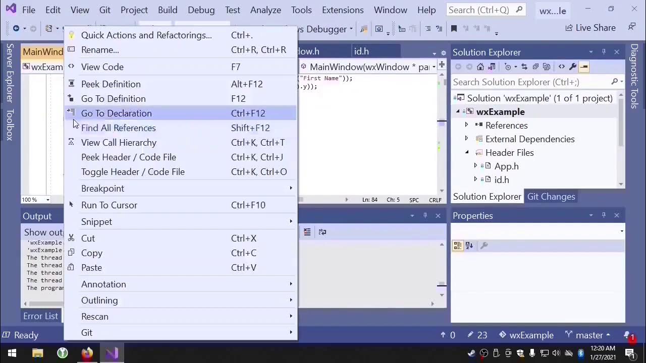 Wxwidgets Beginners Tutorial Update Ui Event Youtube