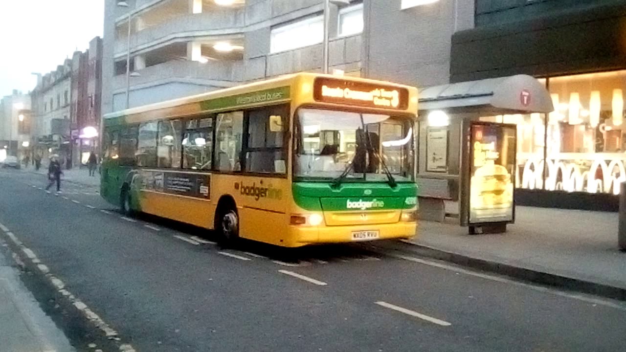 Static bus shot at Weston-super-Mare today - YouTube