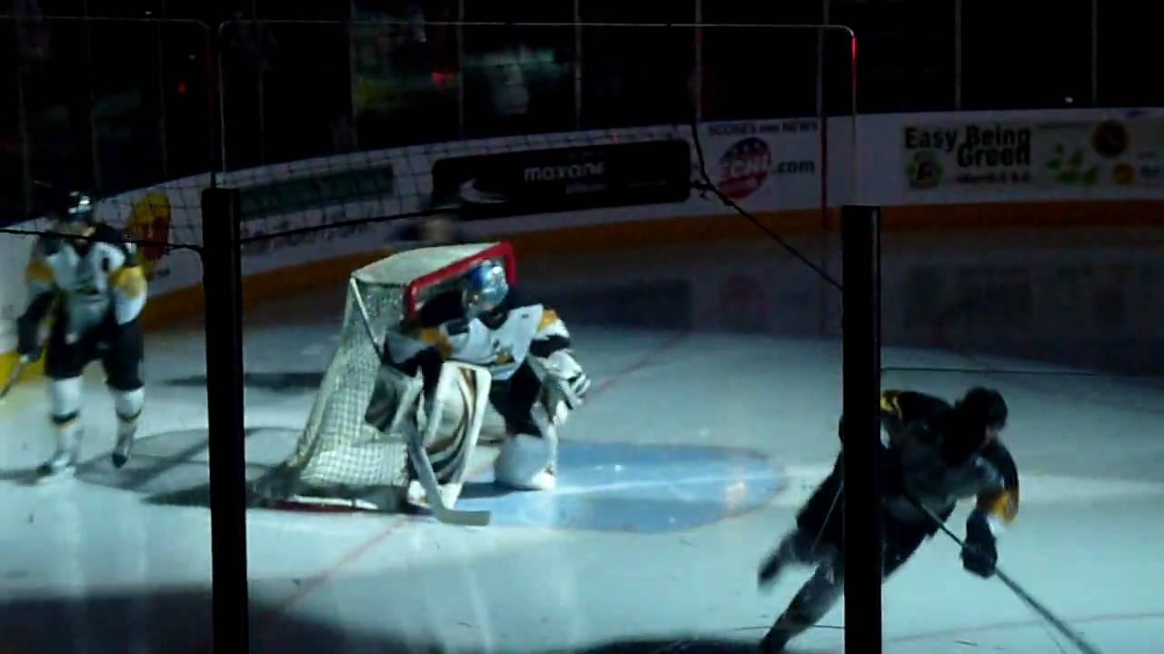 Stockton Thunder Player Intro and Goalie Bryan Pitton - YouTube