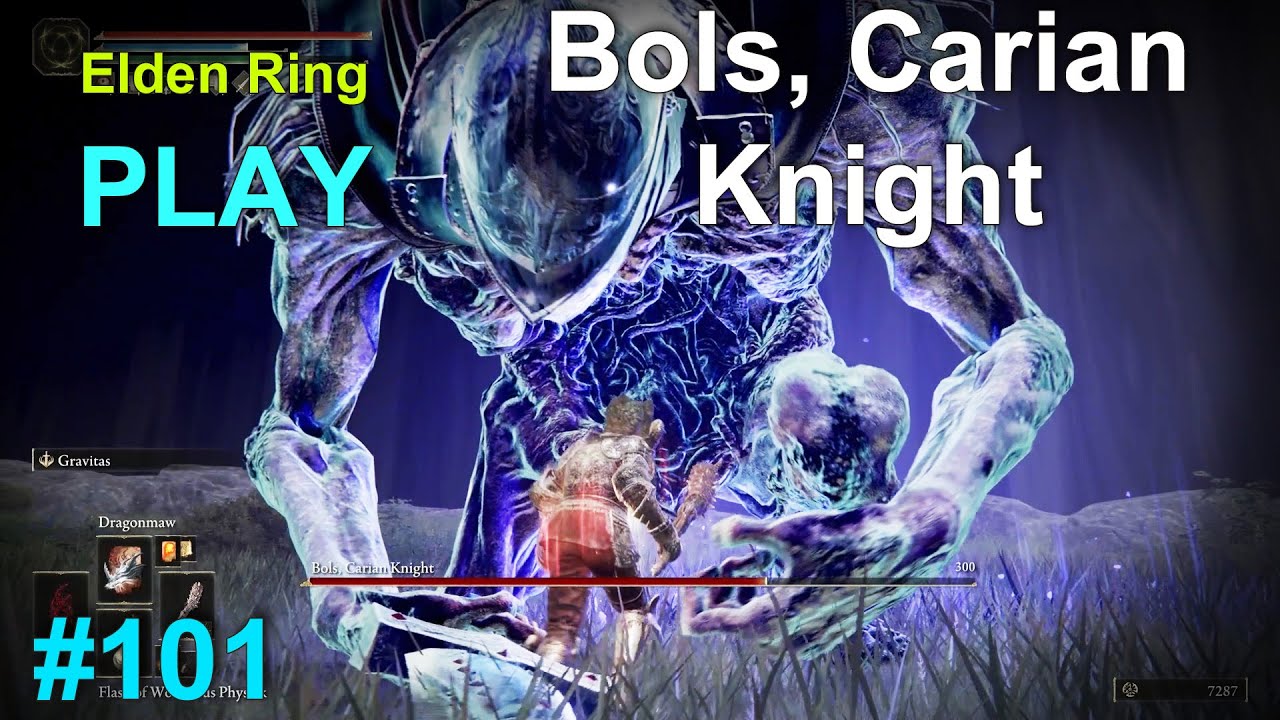 Elden Ring Bols, Carian Knight at Cuckoo's Evergaol BOSS Fight Part 101 ...