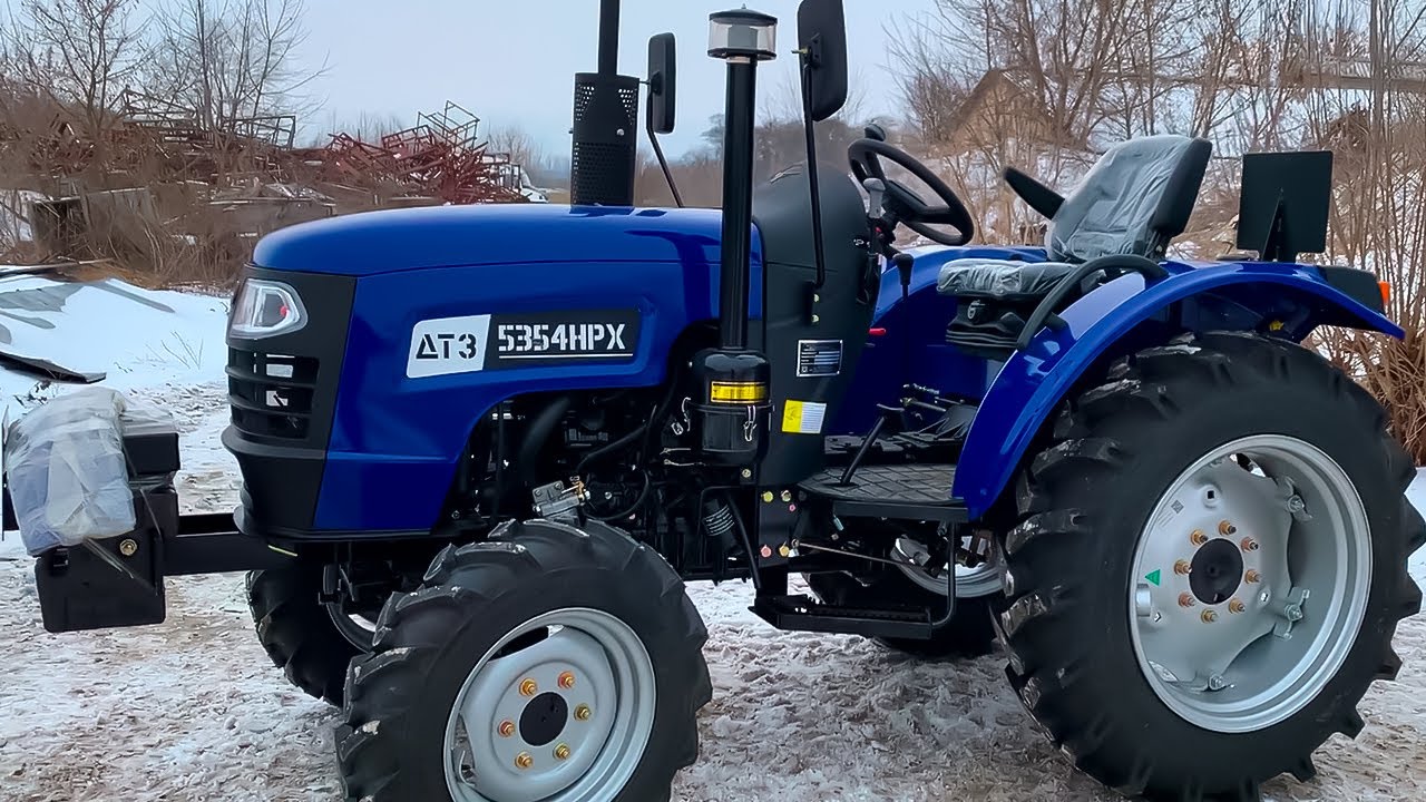 Все про НОВИЙ мінітрактор ДТЗ 5354 НРХ ️🇺🇦 - YouTube