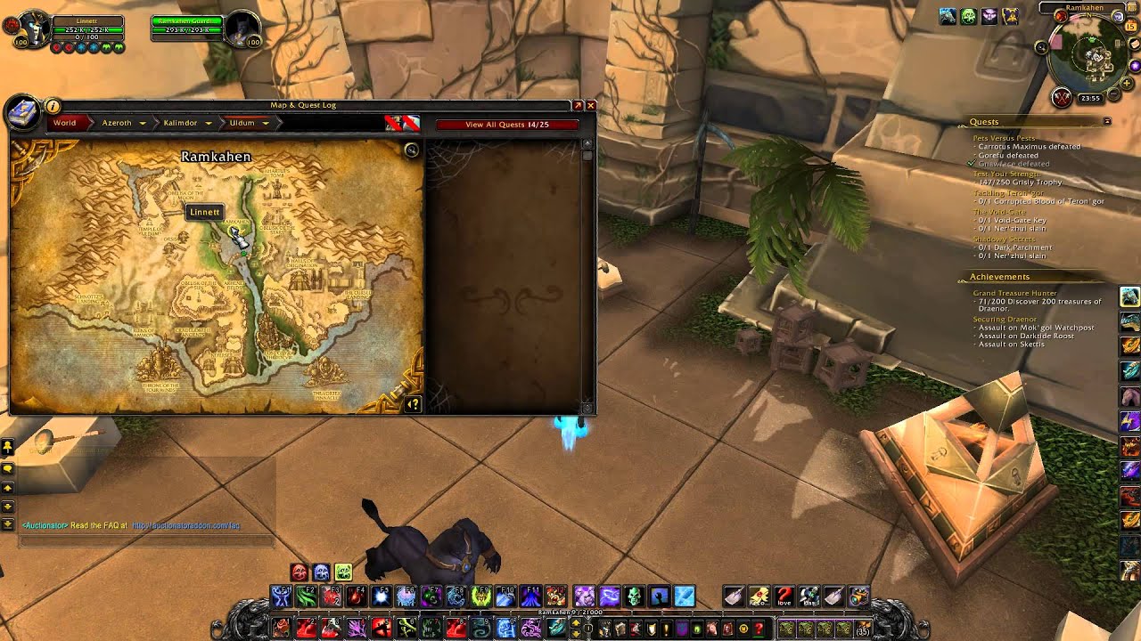 Where to get Ramkahen Tabard to gain Reputation - YouTube