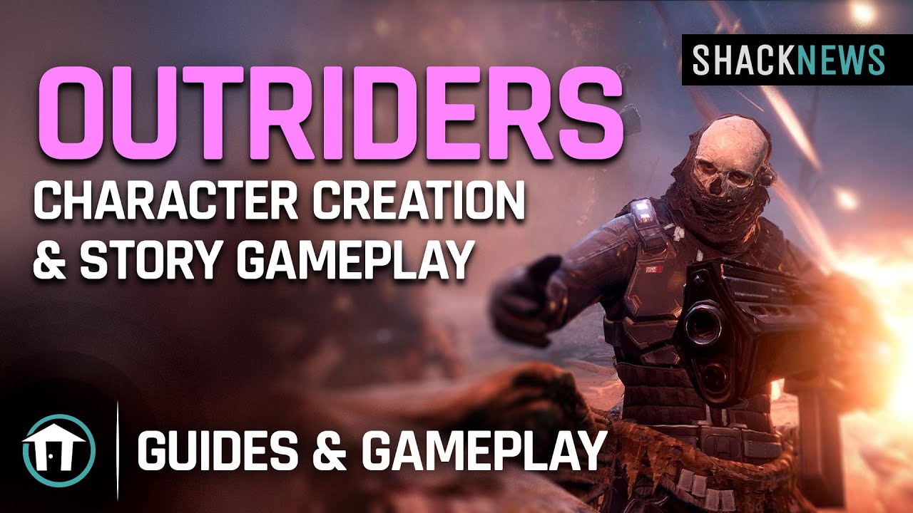 Outriders Character Creation & Story Gameplay - YouTube
