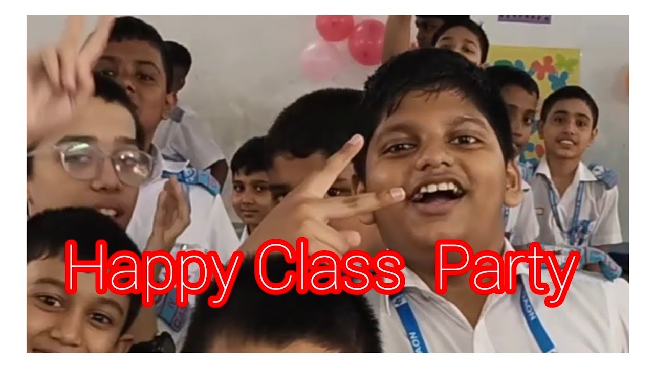 Happy class Party 2024 - YouTube