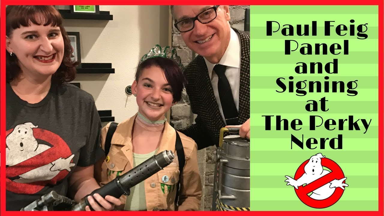 Ghostbusters Questions for Paul Feig | Panel at The Perky Nerd - YouTube