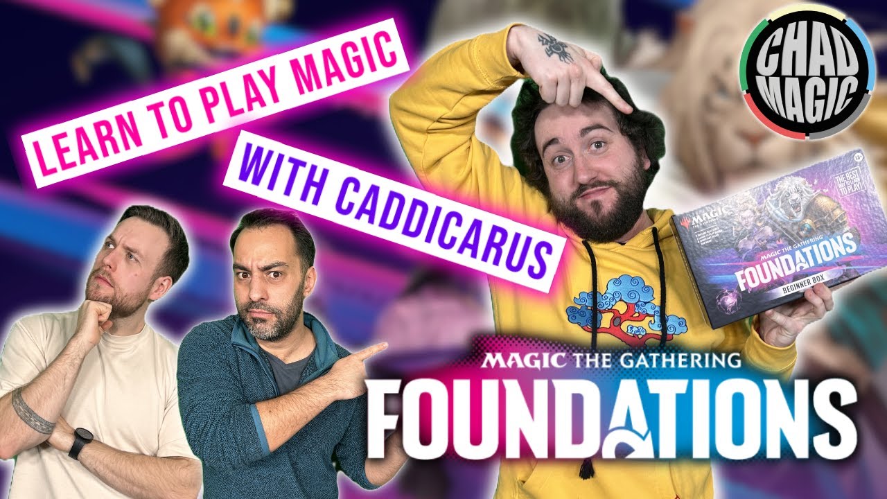 Can we Teach Caddicarus how to Play Magic: the Gathering? | Learn with ...