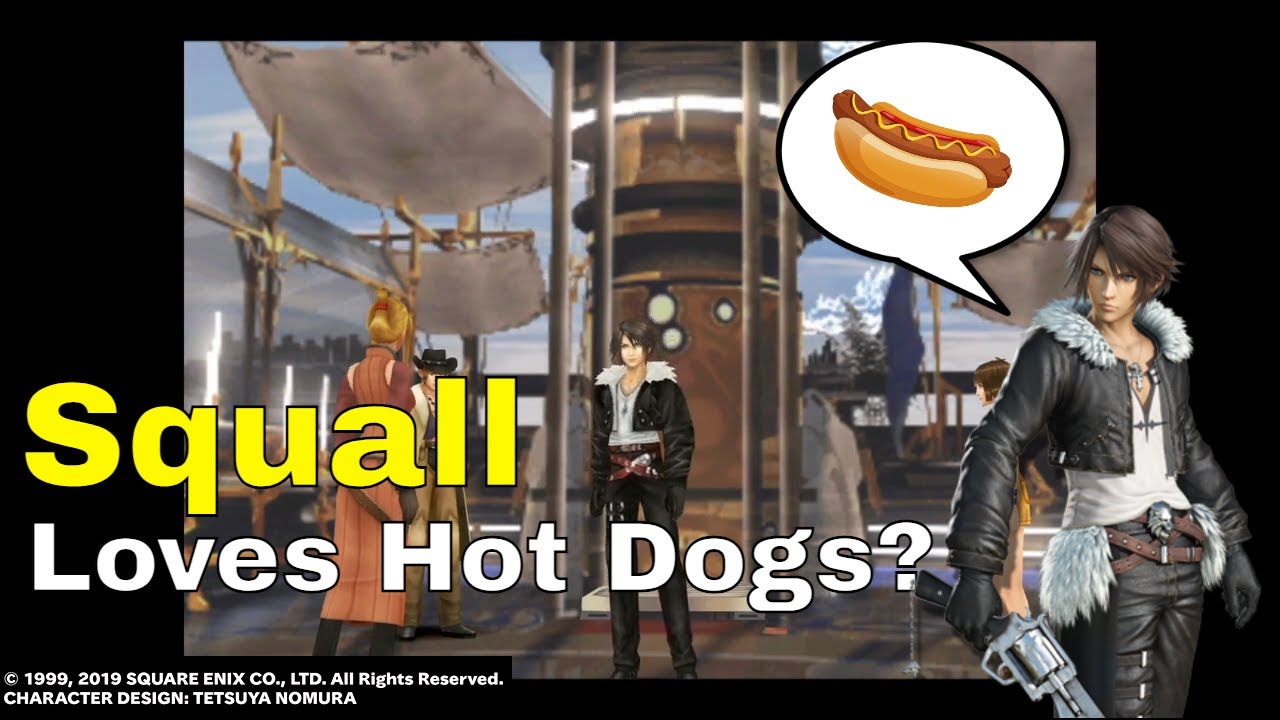 Final Fantasy VIII Funny moments | What happens if Squall chooses the ...