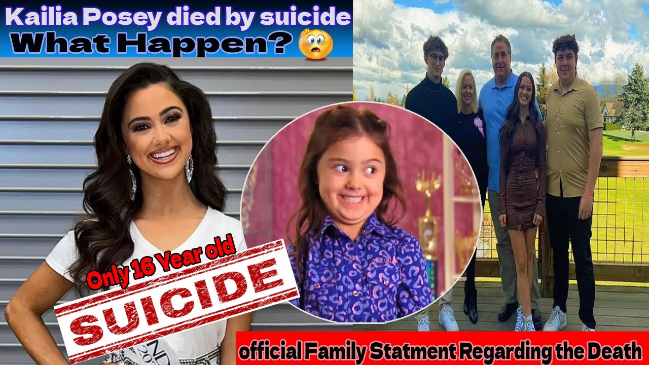 Kailia Posey Toddlers & Tiaras Star Dies at 16 | Kailia Posey Cause of ...
