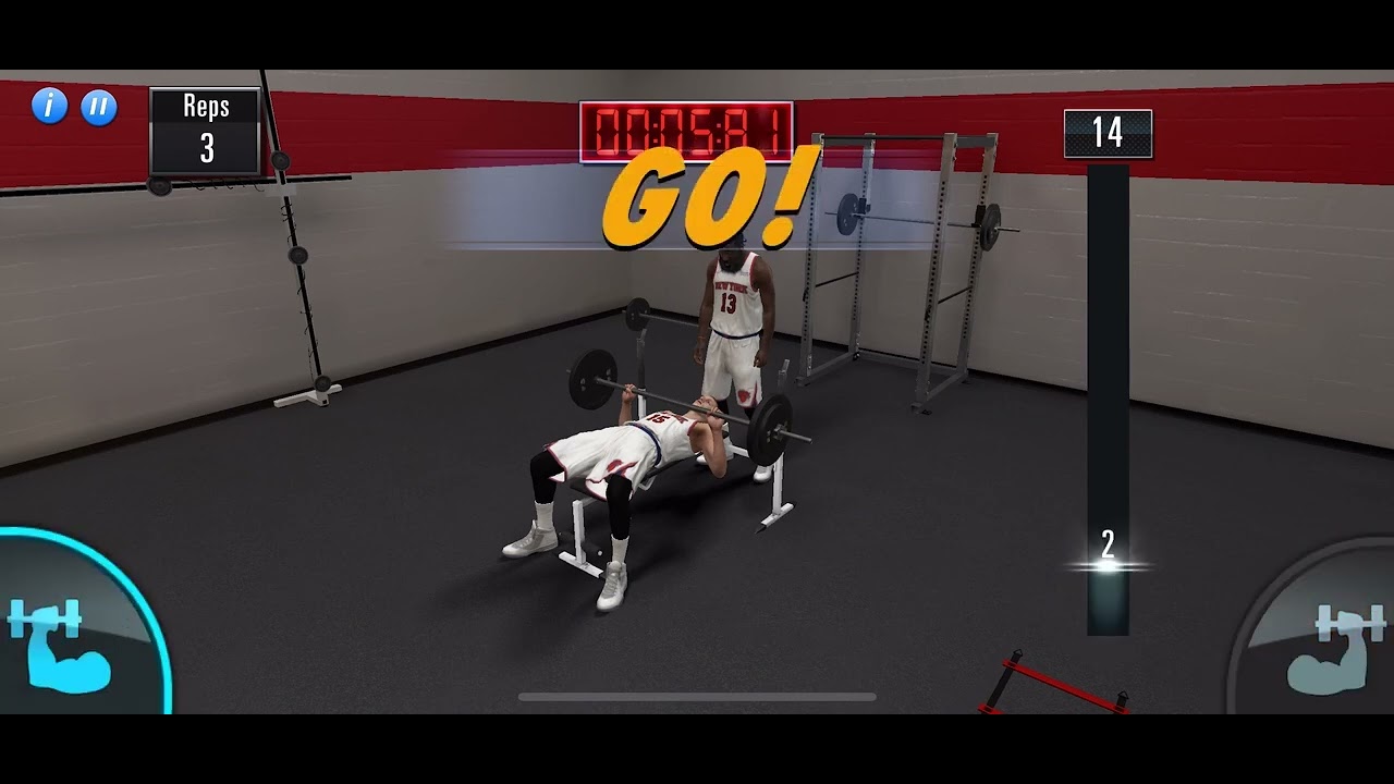 Nikola Jokic Bench Press NBA 2K Mobile Walkthrough - YouTube