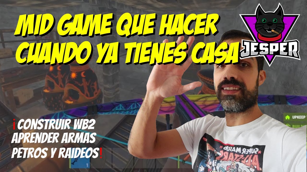 🥈Mid game en rust - Que hacer cuando ya tienes casa🥈 - YouTube