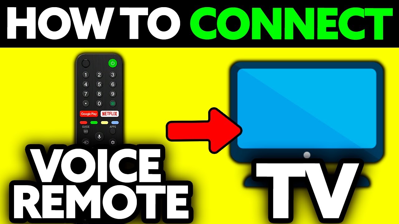 How To Connect Voice Remote to TV (2025) - Step by Step - YouTube