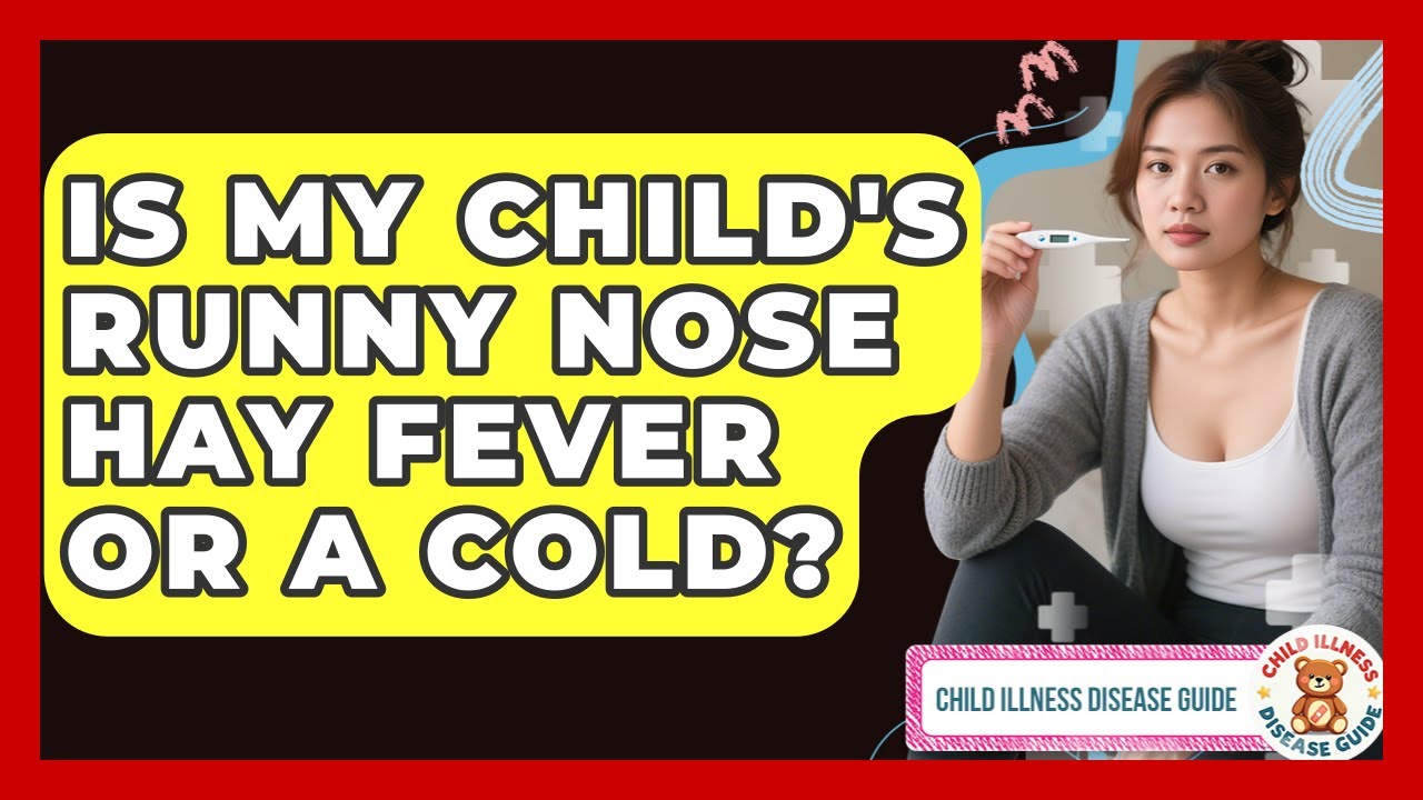 Is My Child's Runny Nose Hay Fever Or A Cold? - Child Illness Disease ...