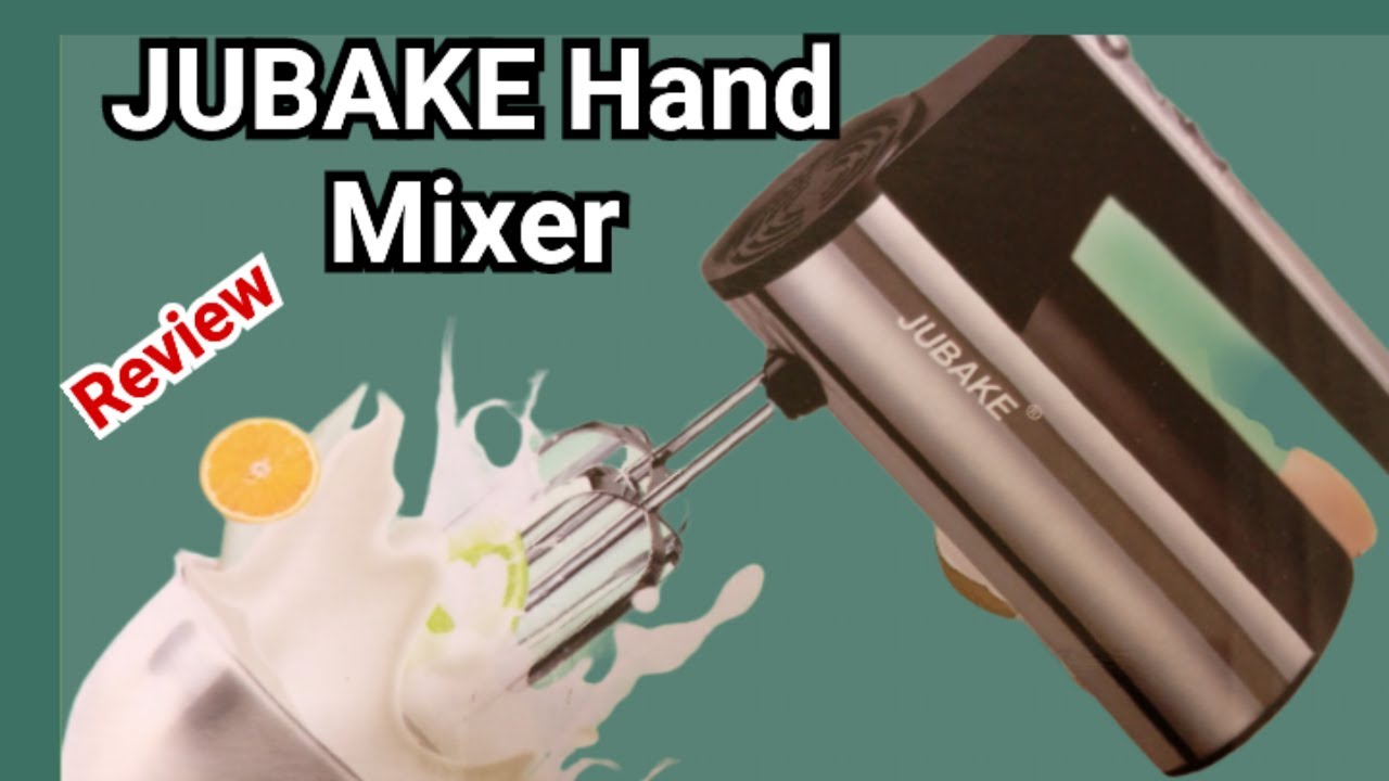 JUBAKE Hand Mixer Review||Electric Hand Mixer||Hand Beater||Hand ...