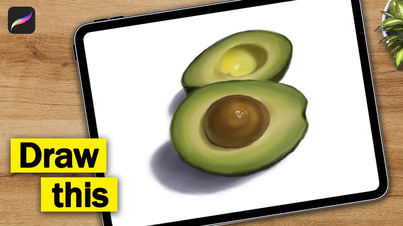 How to draw Object Drawing I Elementary Grade Exam I Procreate Tutorial ...