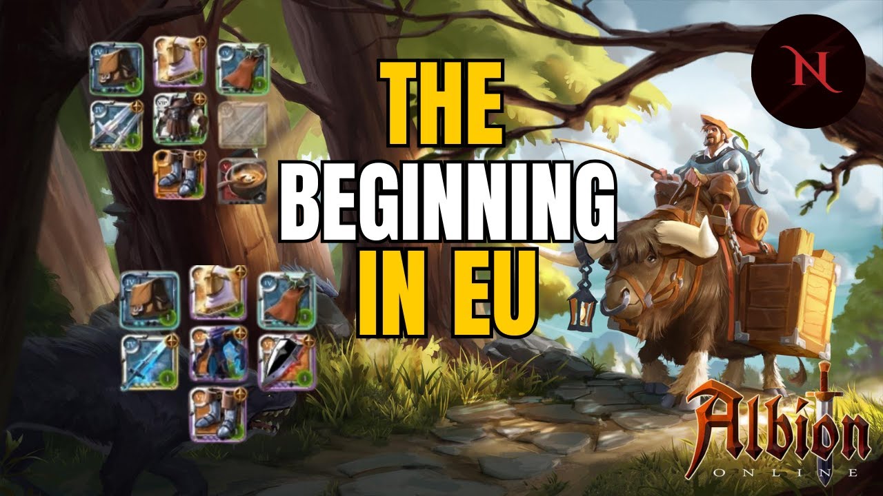 Starting on the EU server with swords #streamhighlights albion online ...
