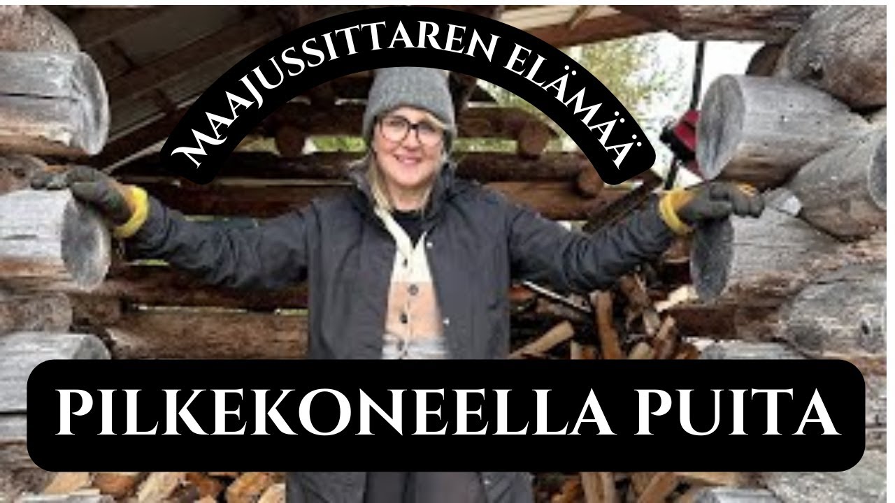 PILKEKONEELLA POLTTOPUUN TEKOA 🔥🪵 - YouTube