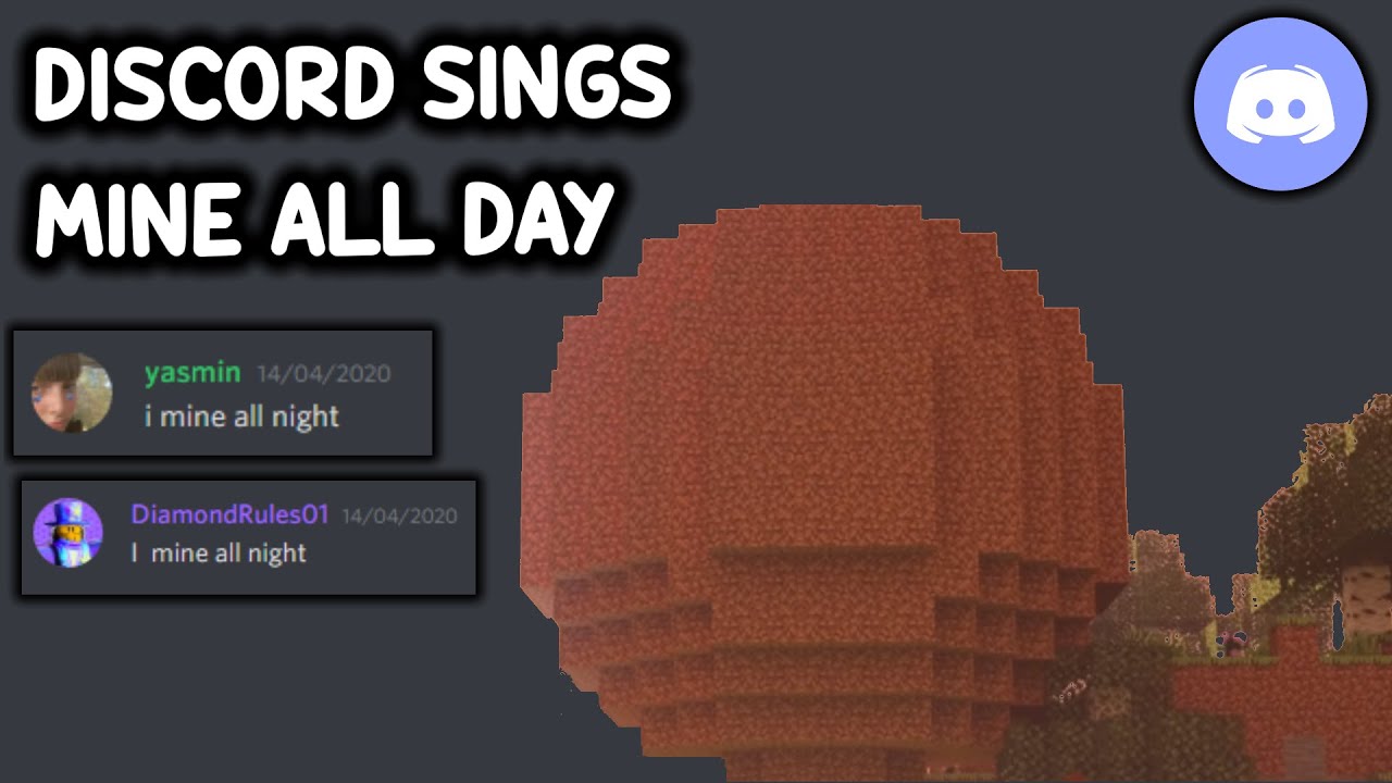 Discord Sings MINE ALL DAY - YouTube