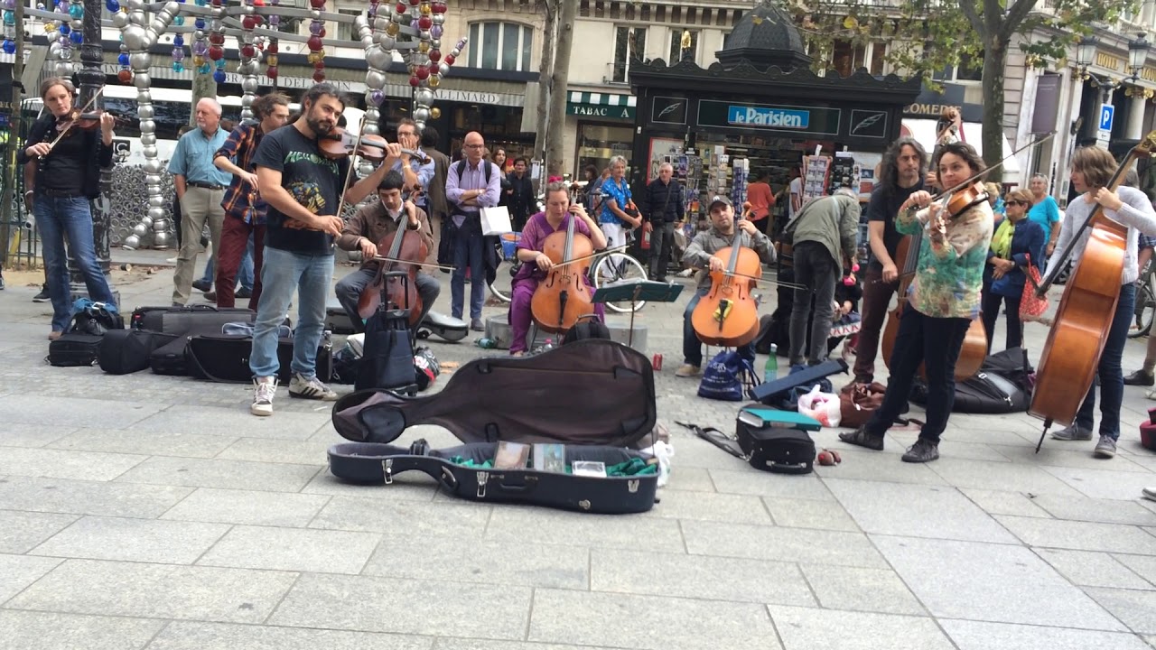 Love Paris France best Street Performance - YouTube