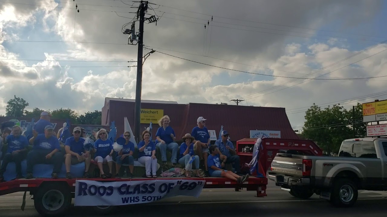 Weatherford Roo Homecoming Parade 2019 - YouTube