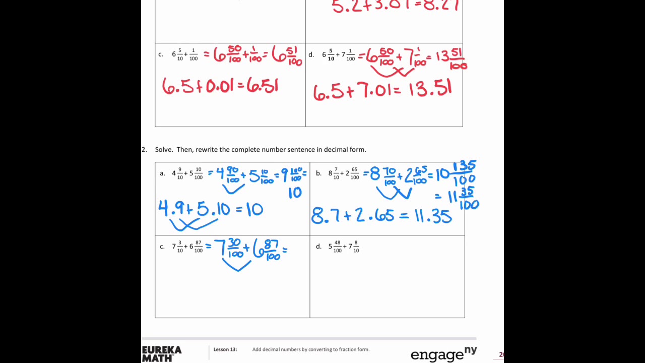Module 6, Lesson 13 Homework Help - YouTube