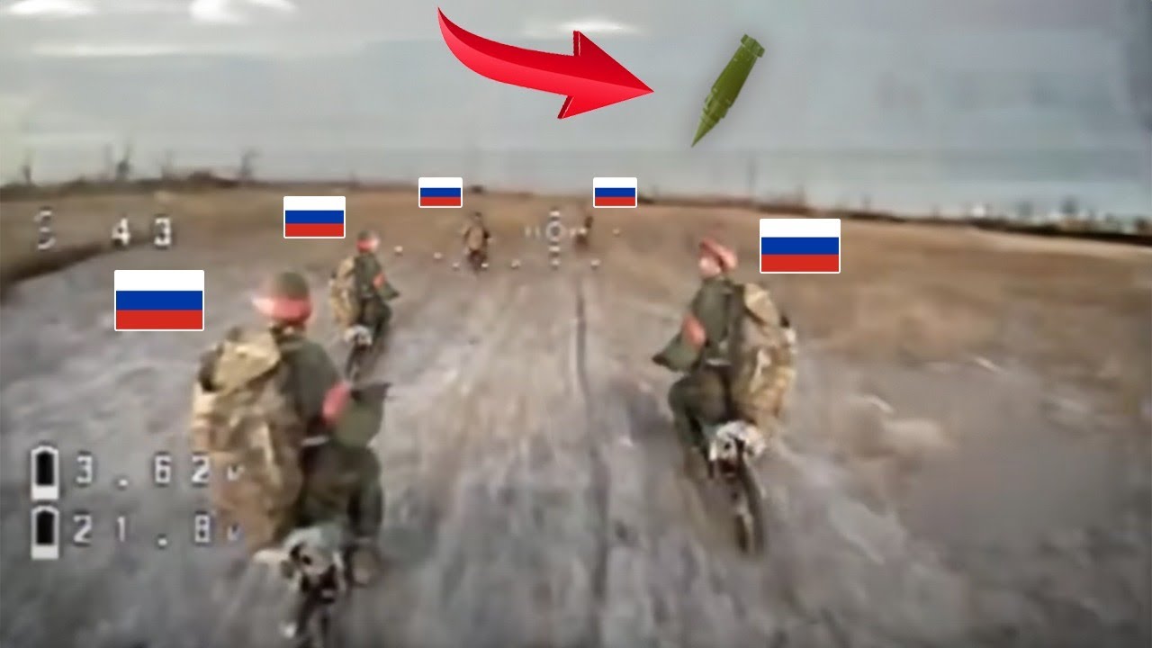 This Brutal Russian Motorcycle Attack STOPPED in mid-sprint - YouTube