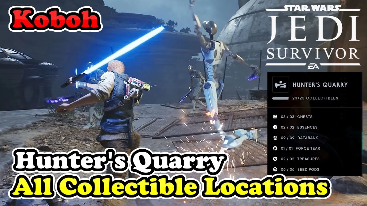 Hunter's Quarry All Collectible Locations Star Wars Jedi Survivor ...