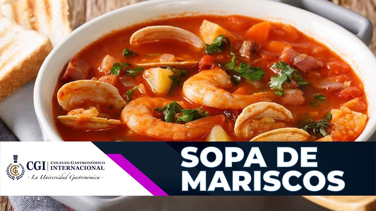 SOPA DE MARISCOS - YouTube