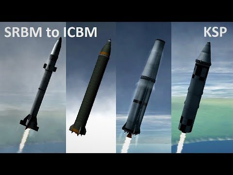 Space Race KSP - SRBM to ICBM - Making History - YouTube