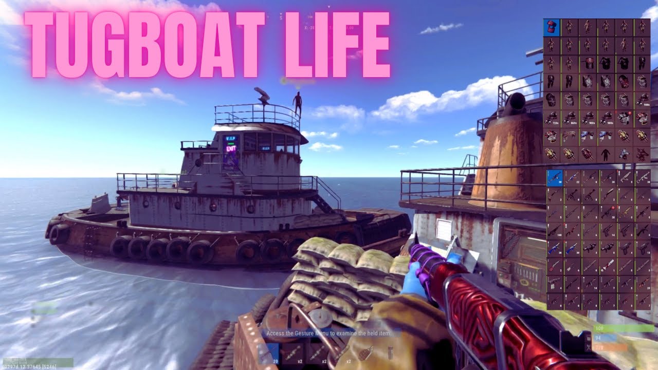 Life on a Tugboat - Rust Console - YouTube
