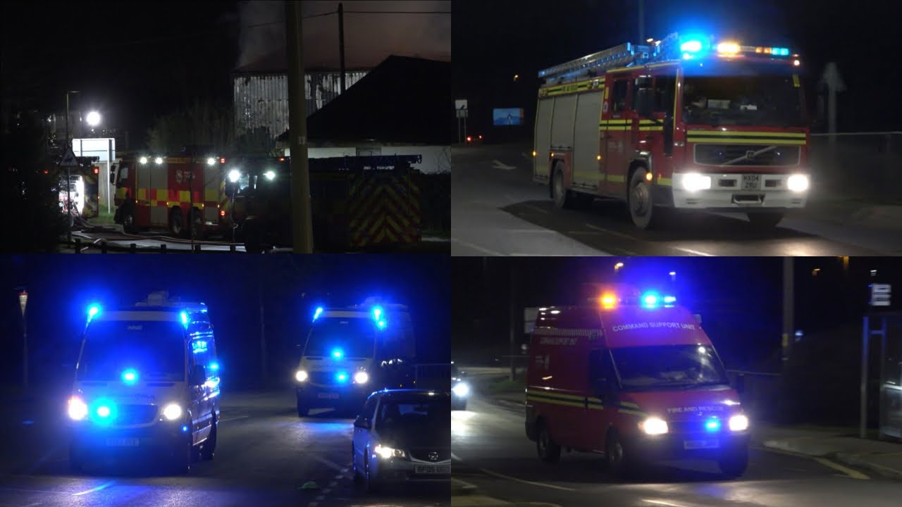 HIOWFRS Responding to a MP6 Agricultural fire - YouTube