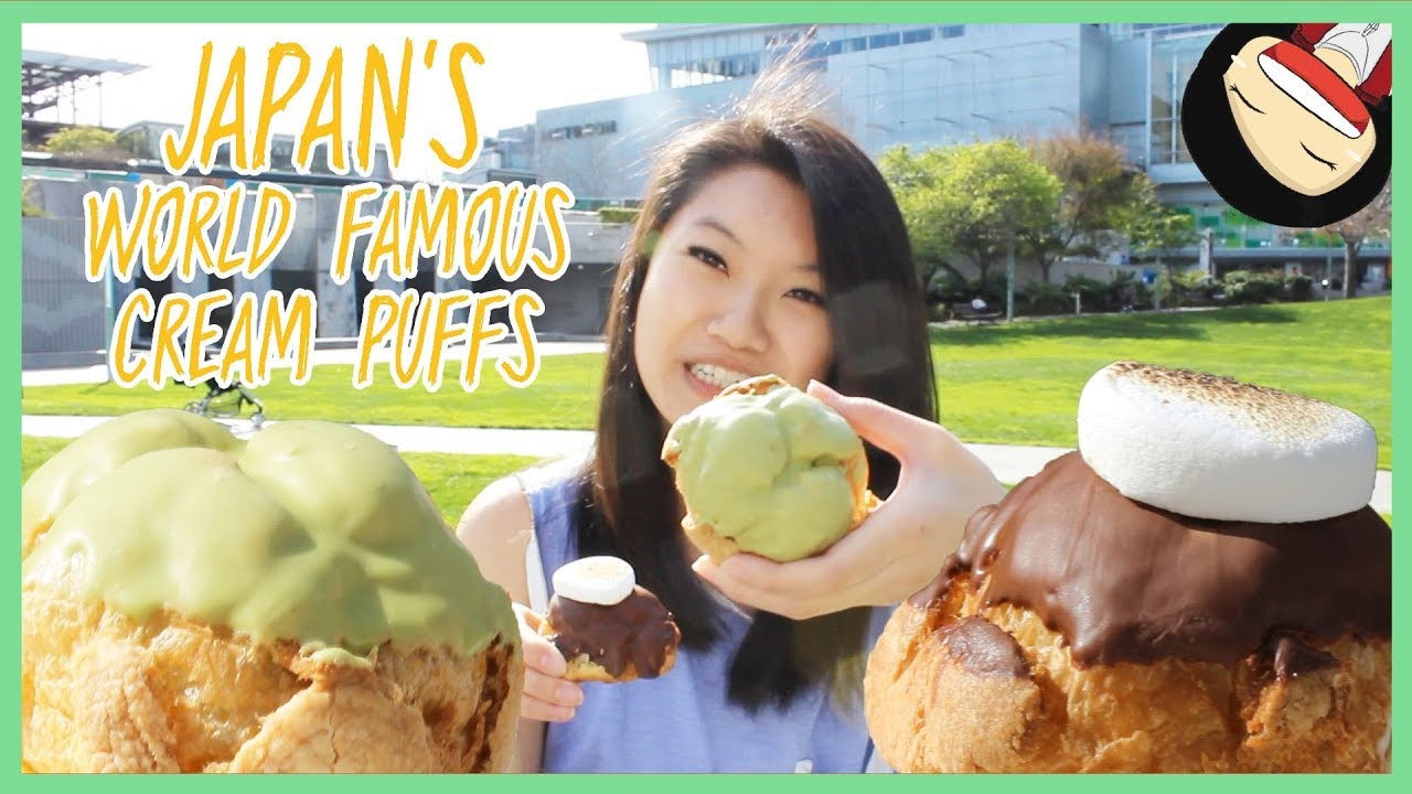 【Beard Papa】Japan's World Famous Cream Puffs | Dessert Vlog - YouTube