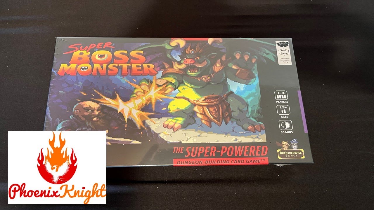 Unboxing Super Boss Monster - YouTube