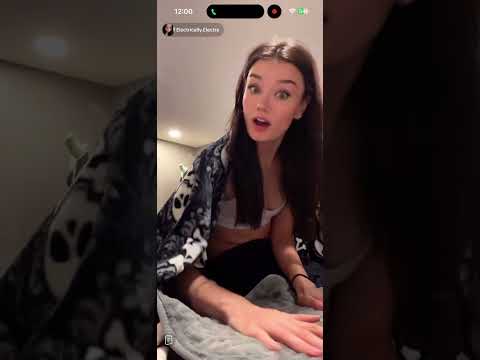 College Girl Shows Her Feet and Soles in Bed 