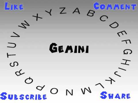 How to Say or Pronounce Gemini - YouTube