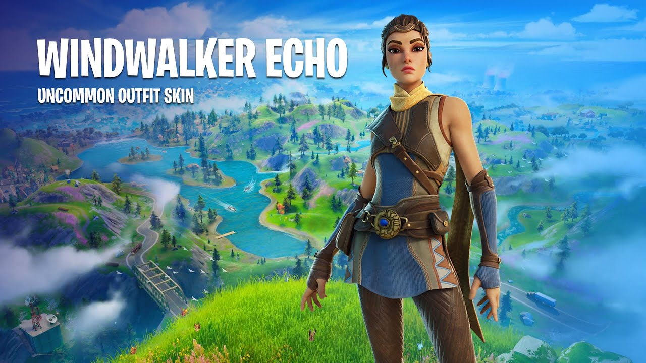 Windwalker Echo | Uncommon Outfit Skin | Fortnite - YouTube
