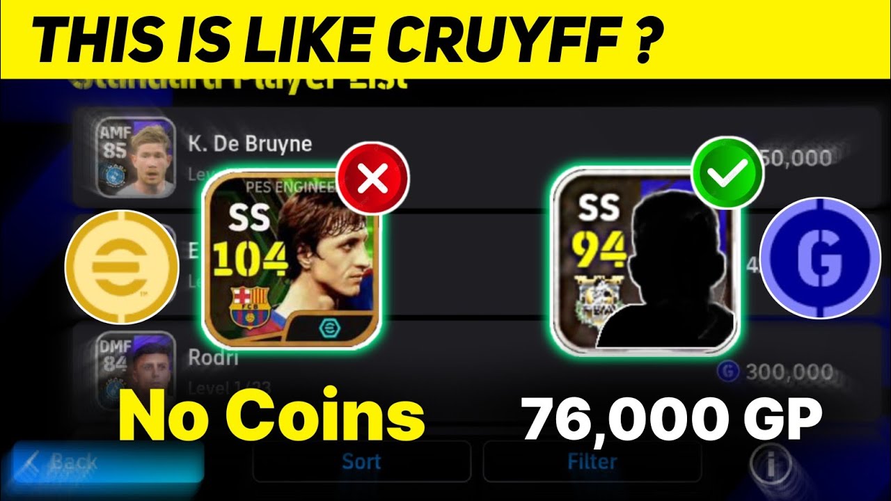 THIS IS LIKE CRUYFF? STANDARD CARD 76,000 GP ONLY! NO COINS NO PROBLEM ...
