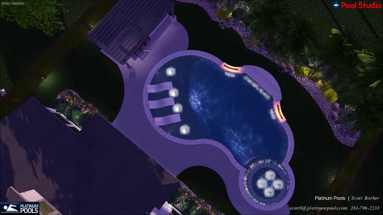 Carrillo Family Pool Design by Scott Barber - YouTube