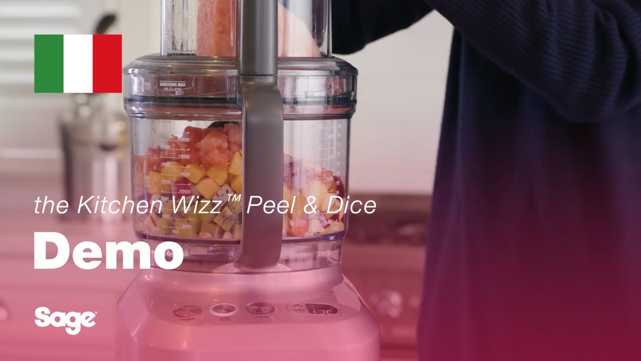 The Kitchen Wizz™ Peel & Dice | Il robot da cucina che ti semplifica la ...