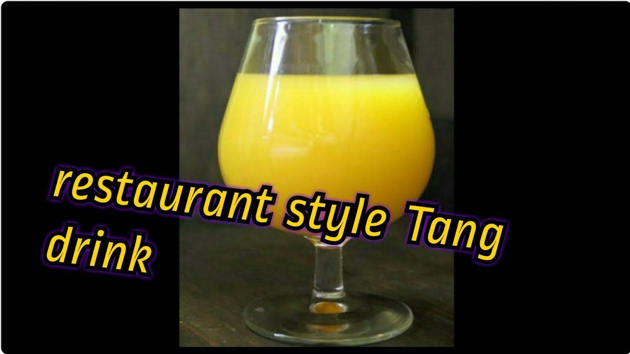 tang drink with 7up - YouTube
