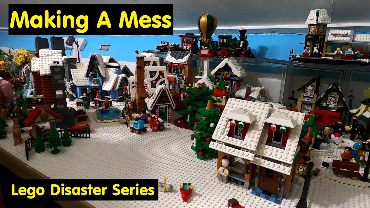 Lego Disaster Series | Lego Winter Village + Star Wars Preparation ...