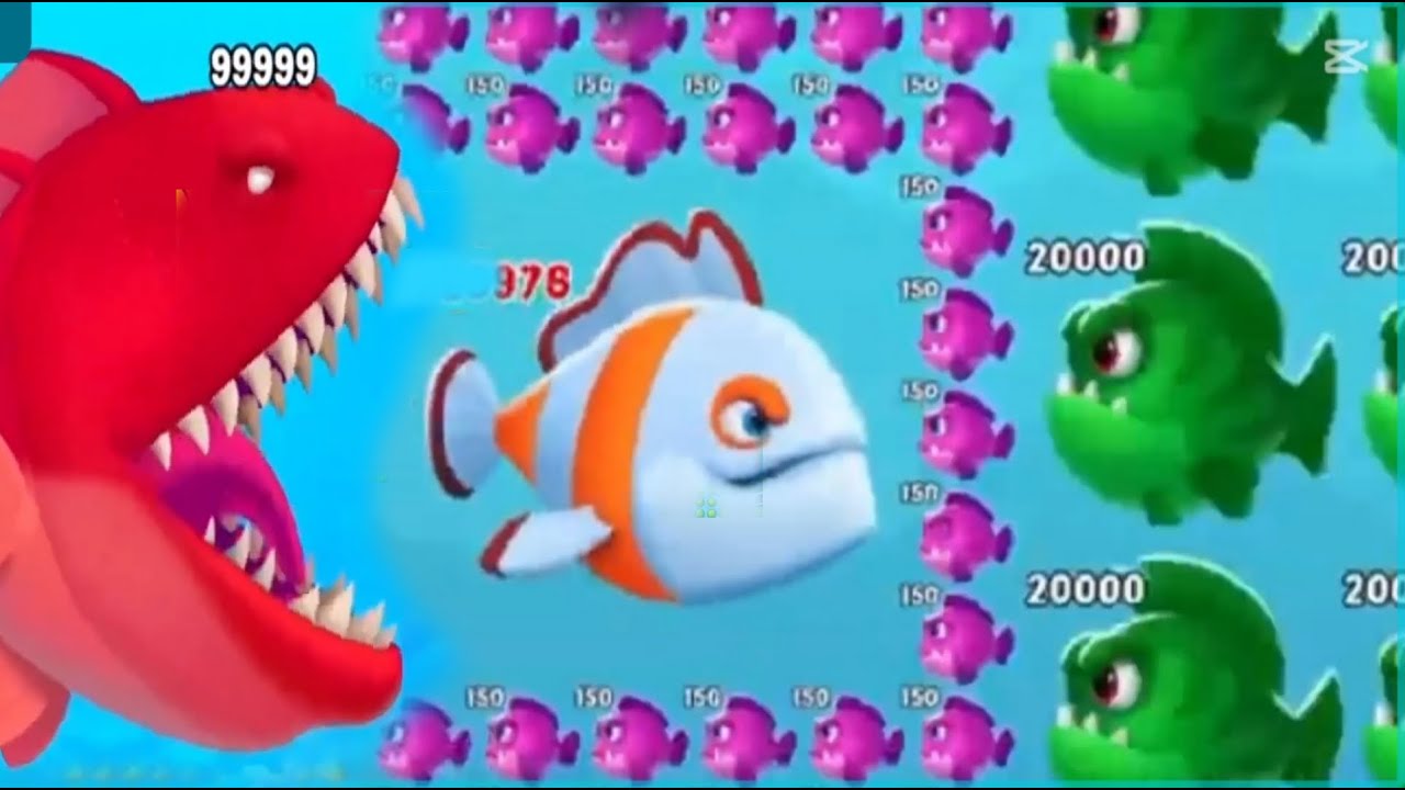 Fishdom 🐠 ads Mini Games 57.1 New update. Hungry fish video gameplay ...