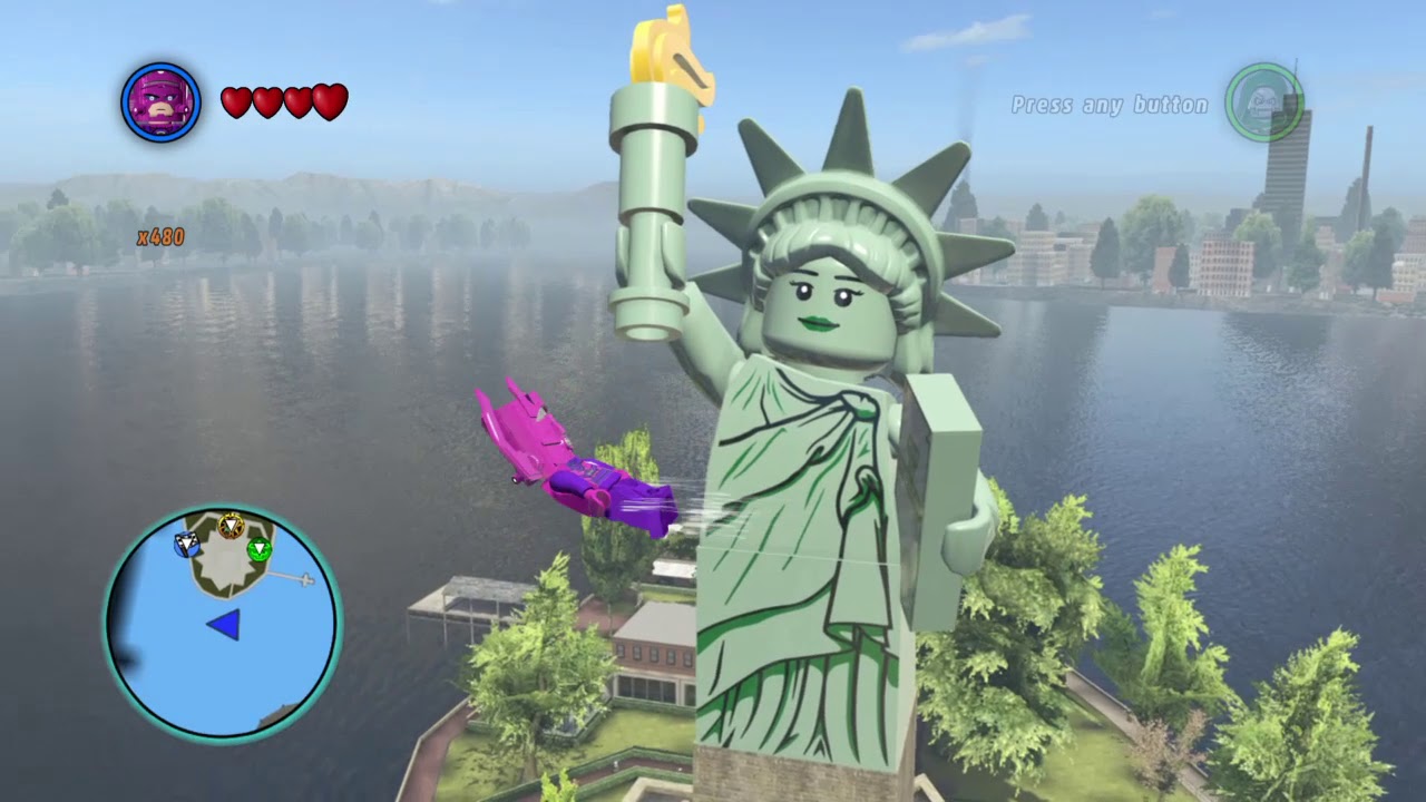 Statue Of Liberty Lego Marvel
